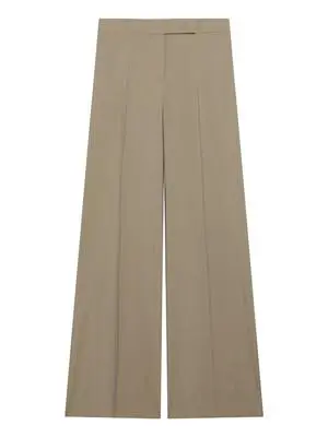 Max Mara Wide Leg Trousers - Cream