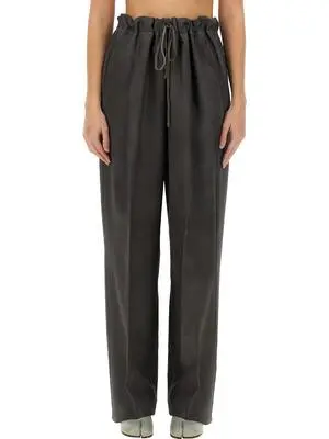 MAISON MARGIELA Wool And Mohair Blend Pants - Gray