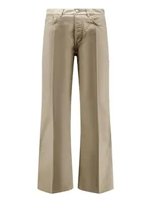 Dior Cotton Trousers - Cream