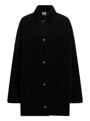 TOTEME Corduroy Overshirt Jacket - Black