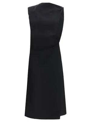 JACQUEMUS JACQUEMUS Sleeveless Draped Midi Dress