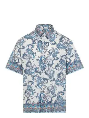 Etro Etro Easy Shirt Men Blue