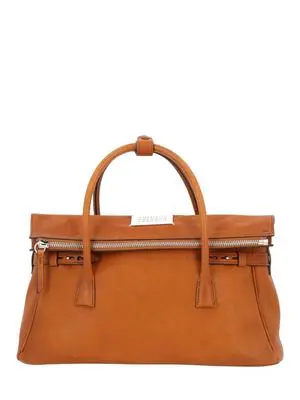 MAISON MARGIELA 5ac Loved To Death East West Medium Bag - Brown