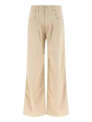 Isabel Marant Étoile Rodayna Wide Leg Jeans - Cream