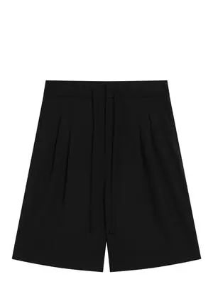 Fear Of God Baggy Wool Bermuda Shorts - Black