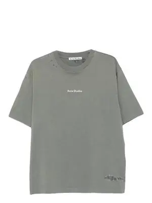 Acne Studios Green T-shirts & Vests T-shirts - Gray