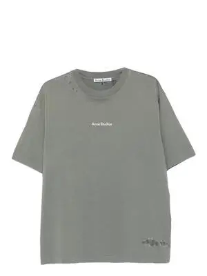 ACNE STUDIOS Acne Studios Green T-Shirts & Vests - T-Shirts Men