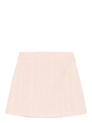 Celine Wool Mini Skirt - Multicolor