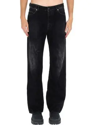 Balenciaga Deconstructed Jeans - Black
