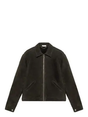 1989 STUDIO Dark Shearling Jacket - Brown