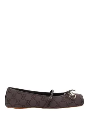 Gucci Ballerina Flats - Brown
