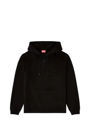 DIESEL® Embroidered Cotton Hooded Sweatshirt - Multicolor