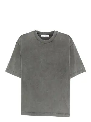 Acne Studios Logo Cotton T-shirt - Multicolor