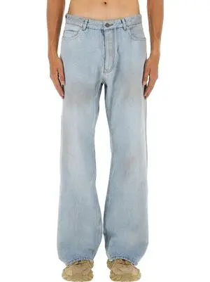 Balenciaga Deconstructed Jeans - Blue