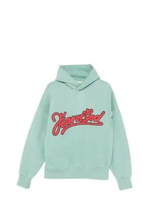 Fear Of God FEAR OF GOD Distressed Logo Hoodie Multicolor