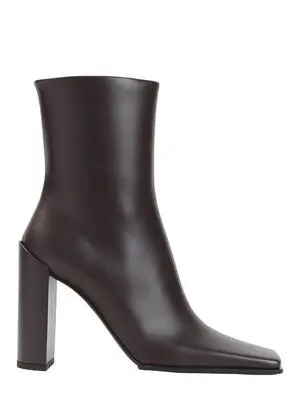 Alaïa 90 Ankle Boots - Brown