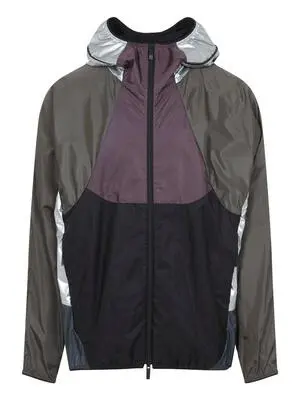Moncler Sormiou Zip-up Hooded Jacket - Silver
