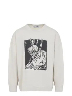 OUR LEGACY Our Legacy "Slack" Oversized Sweatshirt With Graphic Prints