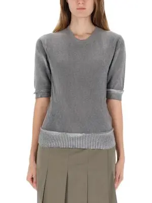 Our Legacy Dual Merino Wool T-shirt - Gray