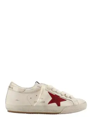 GOLDEN GOOSE Super Star Leather Sneakers - Multicolor