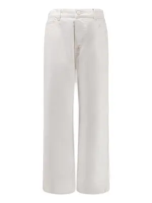 AMI Paris Cotton Trousers - Multicolor
