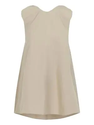 Carven Sleeveless Draped Back Top - Multicolor
