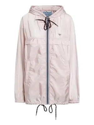 Prada Hooded Zip-up Jacket - White