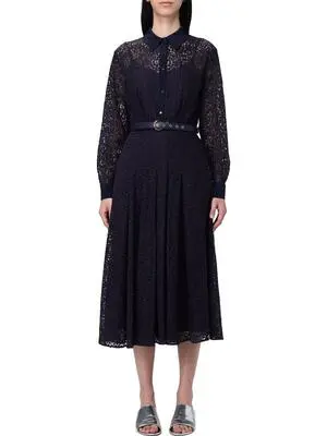 Max Mara Lace Dress - Blue