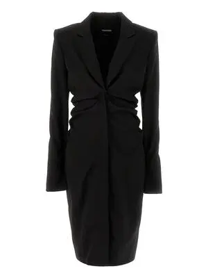 TOM FORD Ruched Blazer Dress - Multicolor