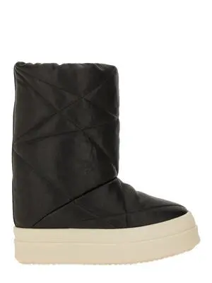 Rick Owens Boot Mega Bumper Lunar - Black