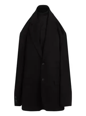 Balenciaga Suspended Tailored Dress - Black