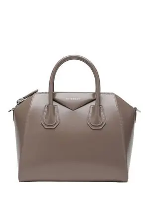 Givenchy Antigona Small Leather Handbag - Gray
