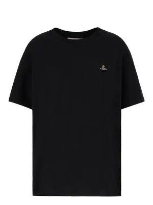 VIVIENNE WESTWOOD T-shirt With Embroidered Orb - Multicolor