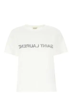 Saint Laurent Logo T-shirt - Multicolor