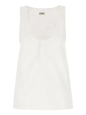 Saint Laurent Sleeveless Top - Multicolor