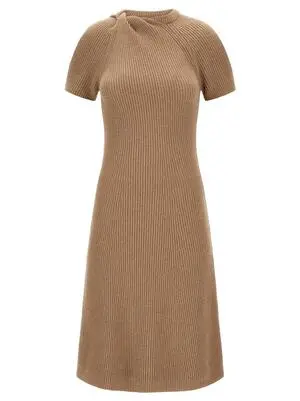 Stella McCartney Ribbed Knit Dress - Multicolor