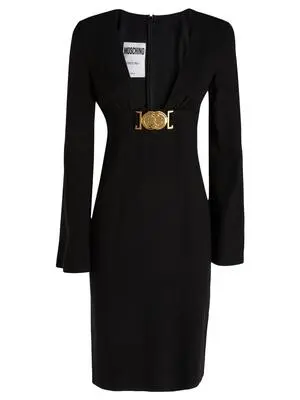Moschino Belted Dress - Multicolor