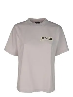 Balenciaga Logo T-shirt - Multicolor