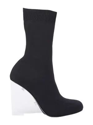 Alexander McQueen Shard High Heel Boots - Black