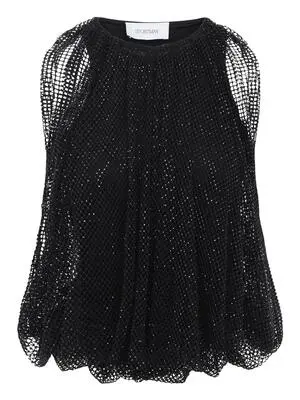 Sportmax Nodo Strass Top - Black