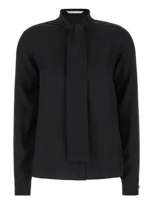 Palm Angels Tie Detailed Blouse - Multicolor