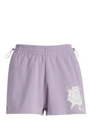 Moncler Logo Detail Drawstring Shorts - Multicolor