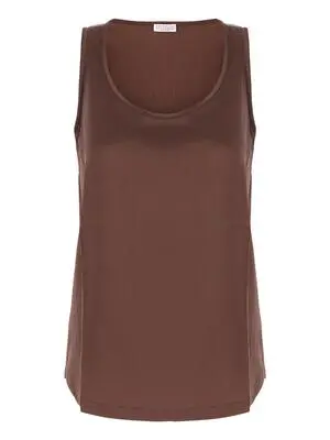 Brunello Cucinelli Sleeveless Top - Multicolor