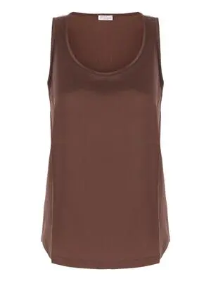 Brunello Cucinelli BRUNELLO CUCINELLI Sleeveless Top Multicolor