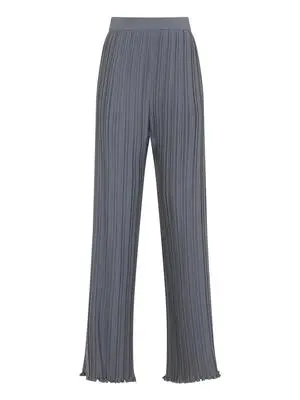 LANVIN Pleated Trousers - Gray