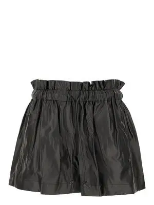 Isabel Marant Étoile High-waisted Drawstring Shorts - Multicolor