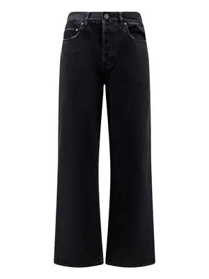 GOLDEN GOOSE GOLDEN GOOSE DELUXE BRAND Skate Loose Fit Jeans Black