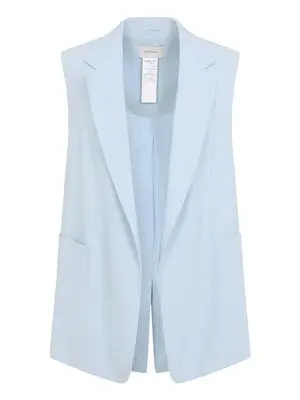 Sportmax Maggio Viscose Gilet - Blue