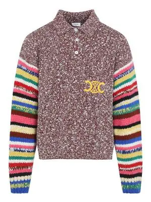 Celine Cotton Polo - Multicolor