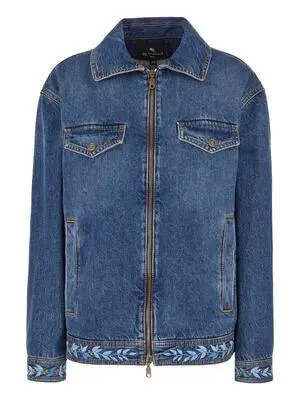 ETRO ETRO Embroidered Denim Jacket